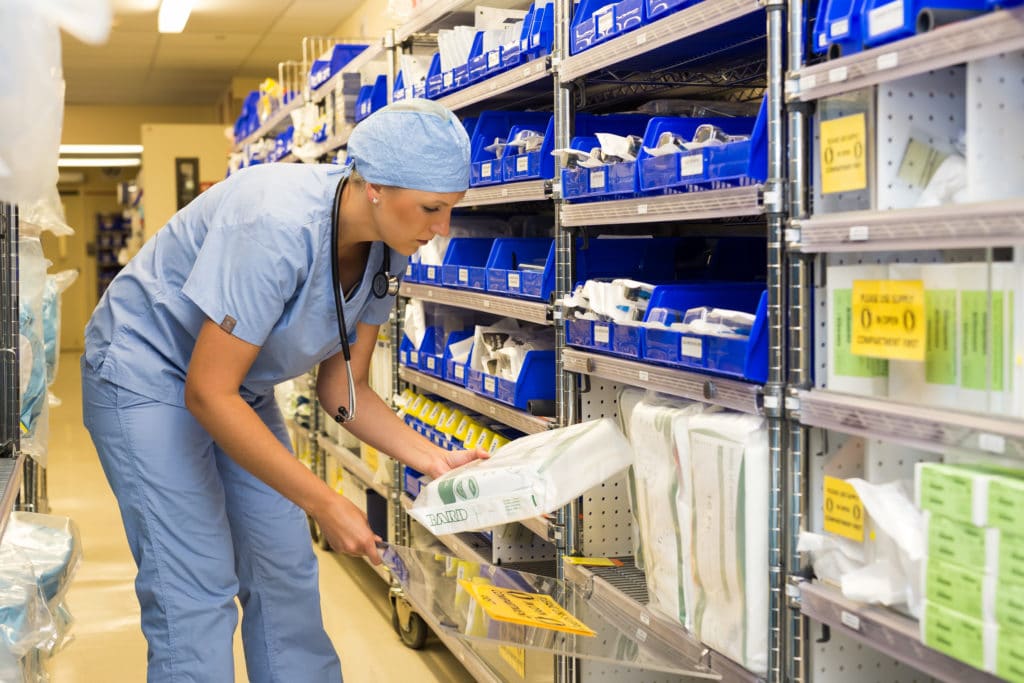 BlueBin 2-Bin Kanban Systems for Healthcare Supplies | BlueBin